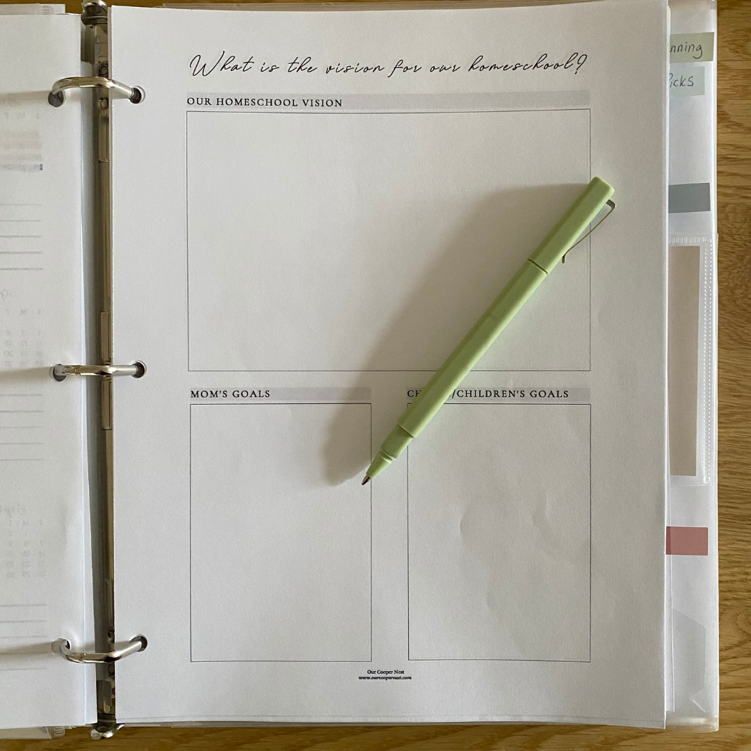 Yearly Homeschool Planning: Part 1-Overview Plans - The Cooper House